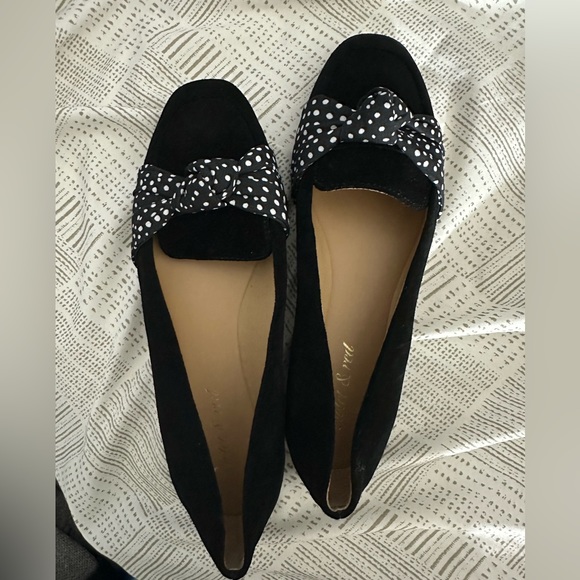 Violet & Red | Shoes | Violet Red Polka Dot Flats | Poshmark